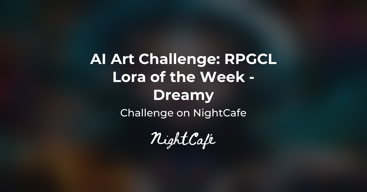 Challenge Results for RPGCL Lora of the Week - Dreamy - NightCafe